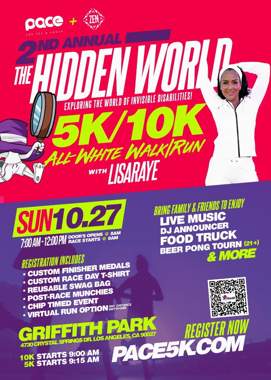 RaceWire | The Hidden World 5K/10K All-White Walk/Run with Lisaraye