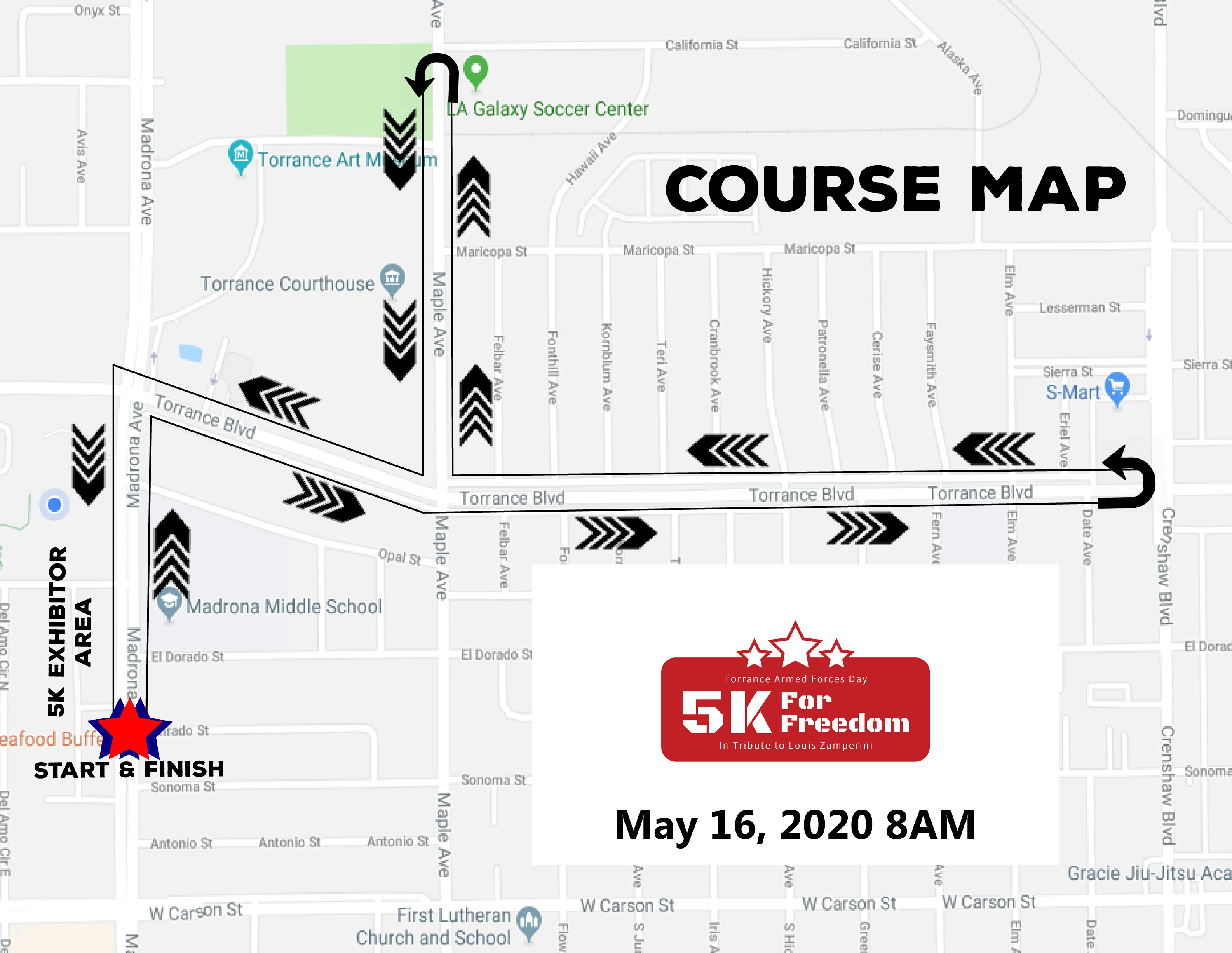 RaceWire | Torrance Armed Forces Day 5K Run / Walk