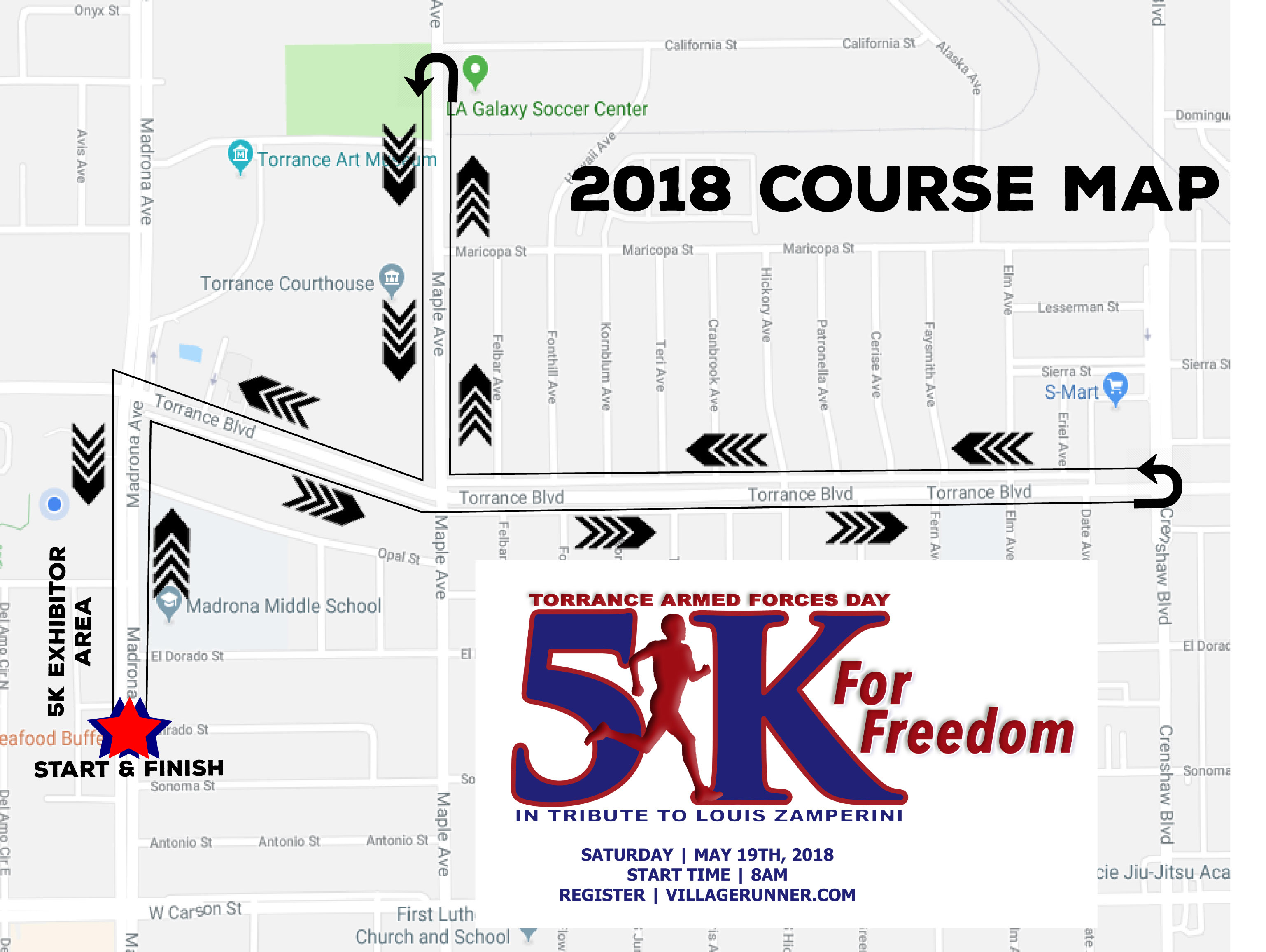 RaceWire | Torrance Armed Forces Day 5K Run / Walk